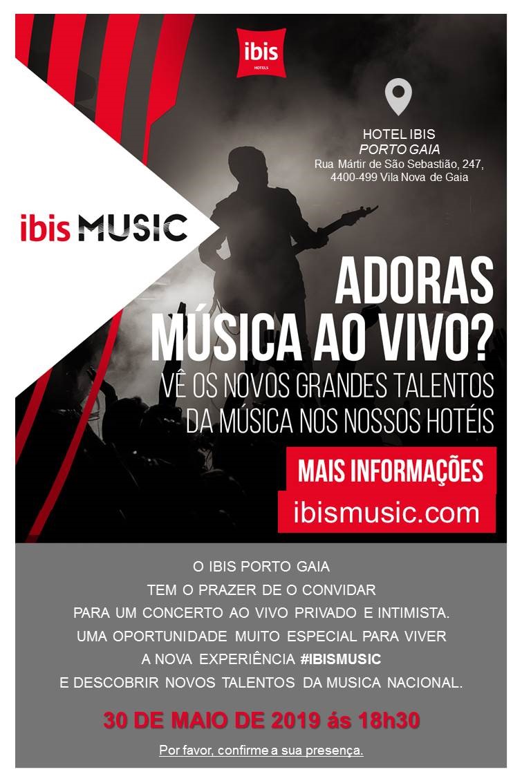 Ibis music chega esta tarde ao Porto - Agência de Informação Norte